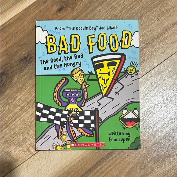 Scholastic | Toys | Scholastic Bad Food Book Blue Yellow Green Red ...
